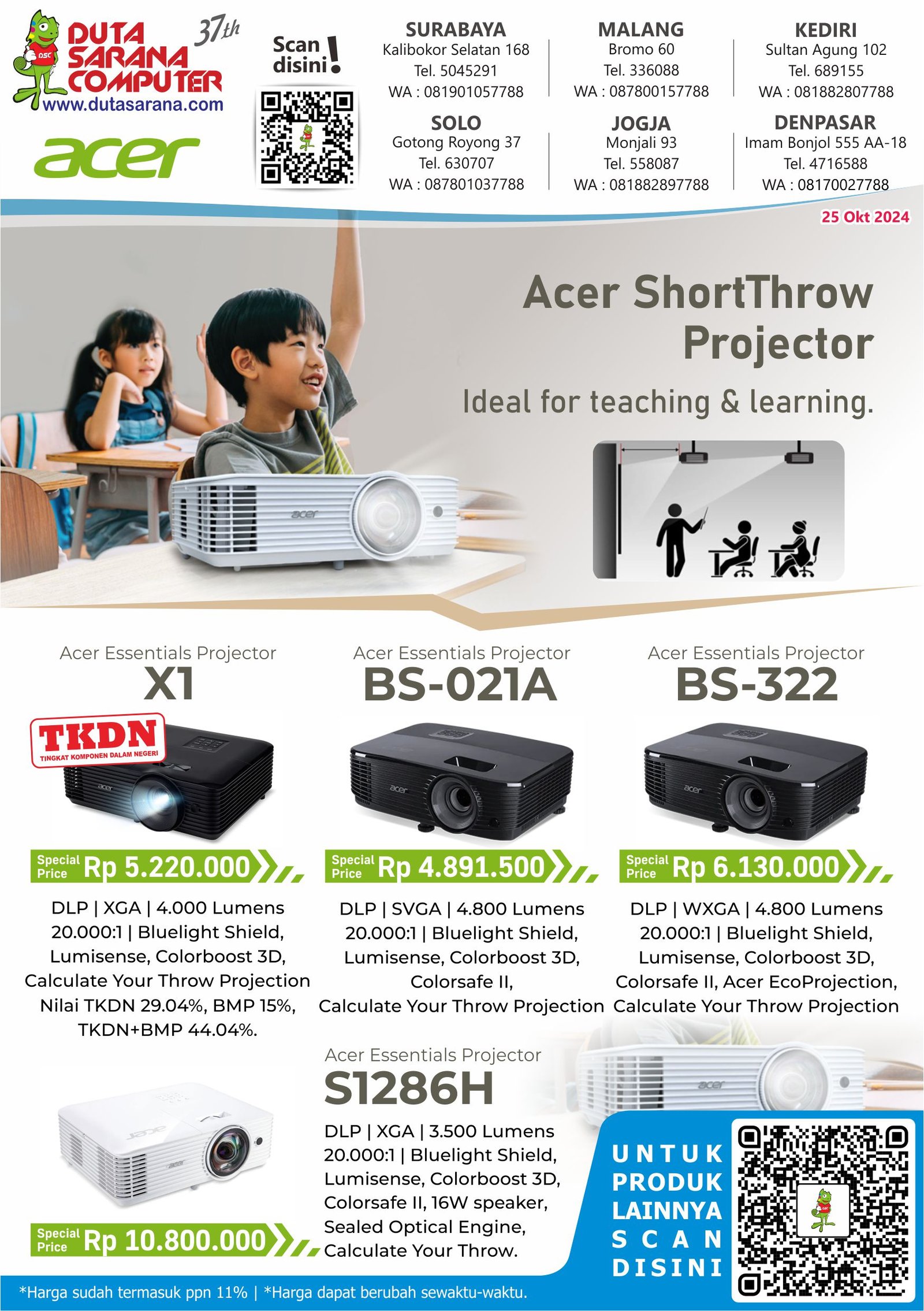 DUTA SARANA COMPUTER - PRICE LIST